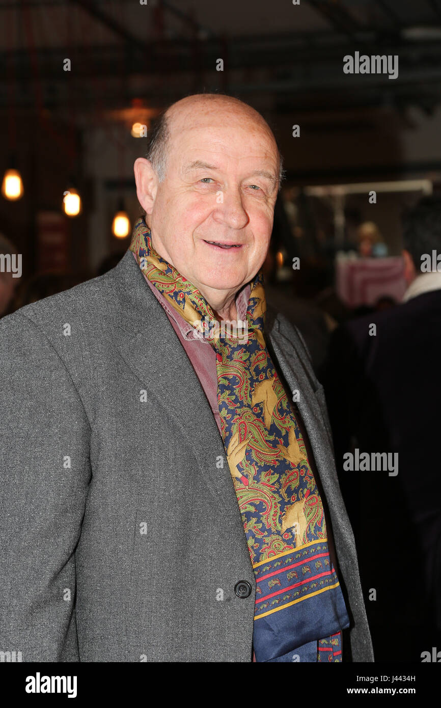 London, UK. 9th May, 2017. Daivd Horovitch arrives at Park Theatre ...
