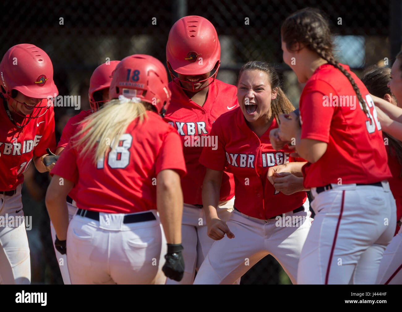 West Palm Beach, Florida, USA. 9th May, 2017. Oxbridge Academy's Lucky ...