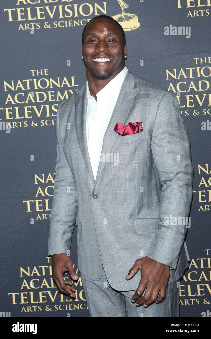 New York, NY, USA. 9th May, 2017. Takeo Spikes at 38th Annual Sports ...