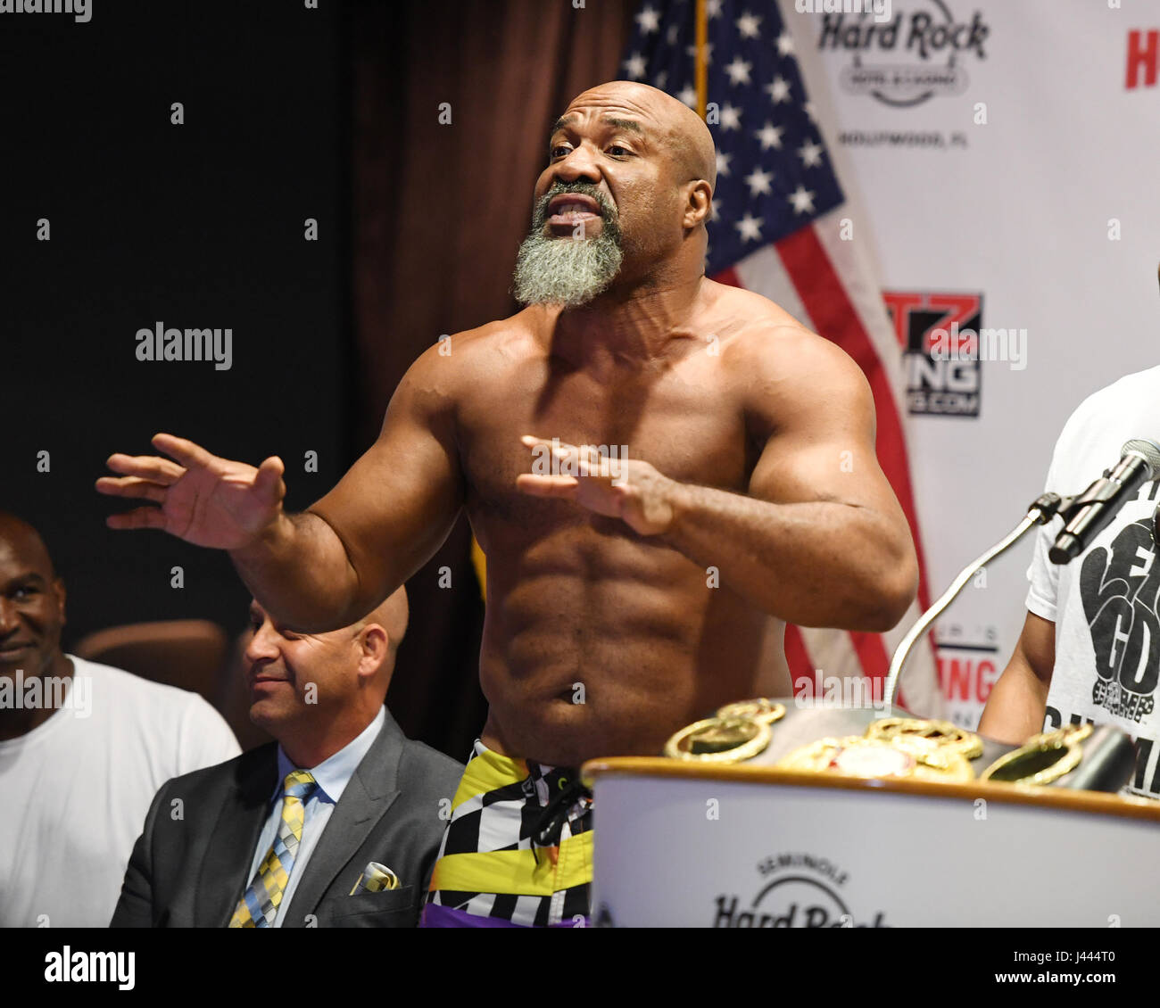 Hollywood FL, USA. 09th May, 2017. Two time Heavyweight World Champion ...