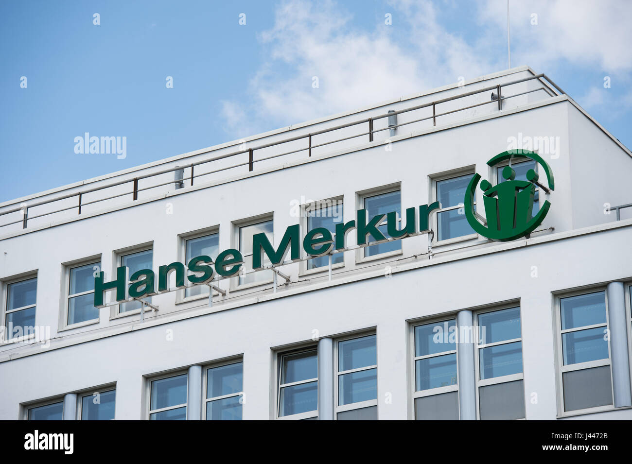 Hamburg, Germany. 9th May, 2017. The headquarters of the German ...