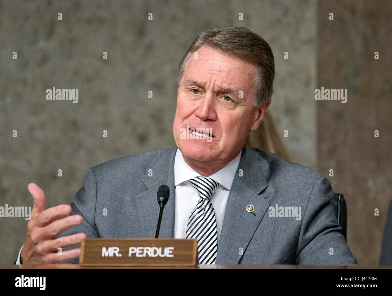 United States Senator David Perdue (Republican of Georgia) questions US ...