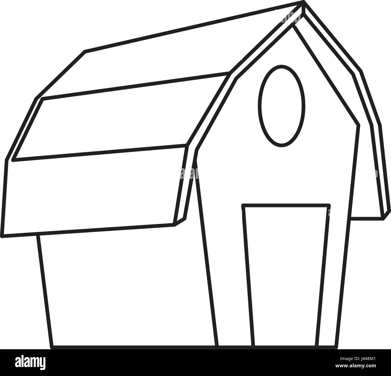 Farmer barn roof Stock Vector Images - Alamy