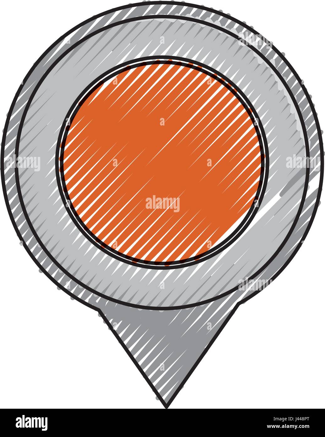 Map pointer symbol Stock Vector Image & Art - Alamy