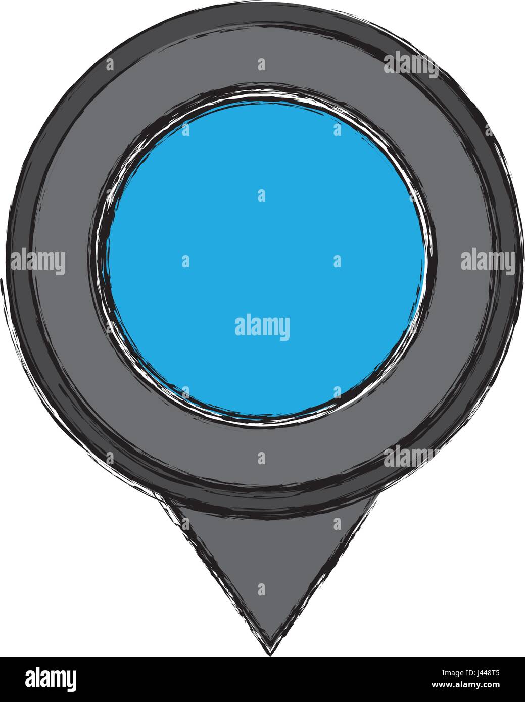 Map pointer symbol Stock Vector Image & Art - Alamy