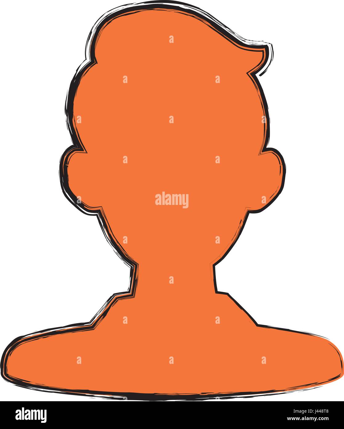 Man faceless profile Stock Vector Image & Art - Alamy