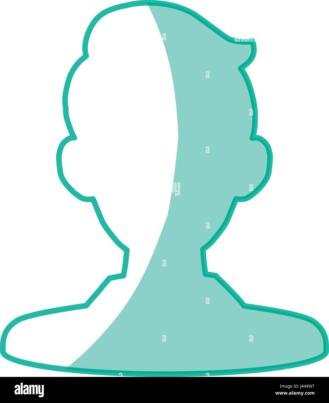 Man faceless profile Stock Vector Image & Art - Alamy