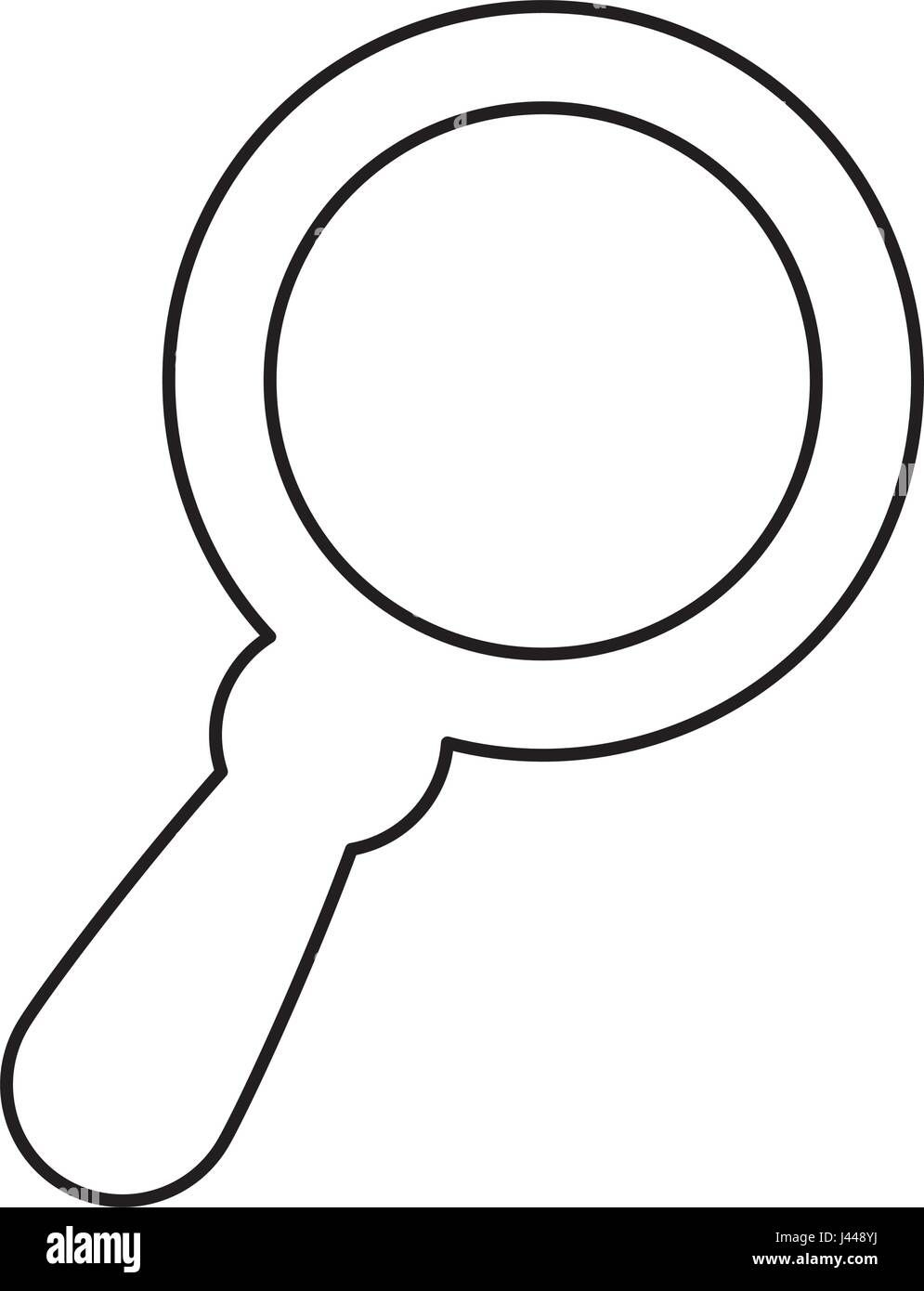 Lupe magnifying glass Stock Vector Image & Art - Alamy