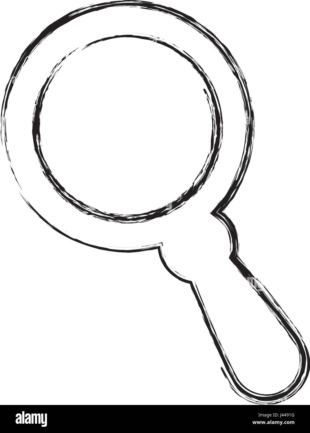 Lupe magnifying glass Stock Vector Image & Art - Alamy