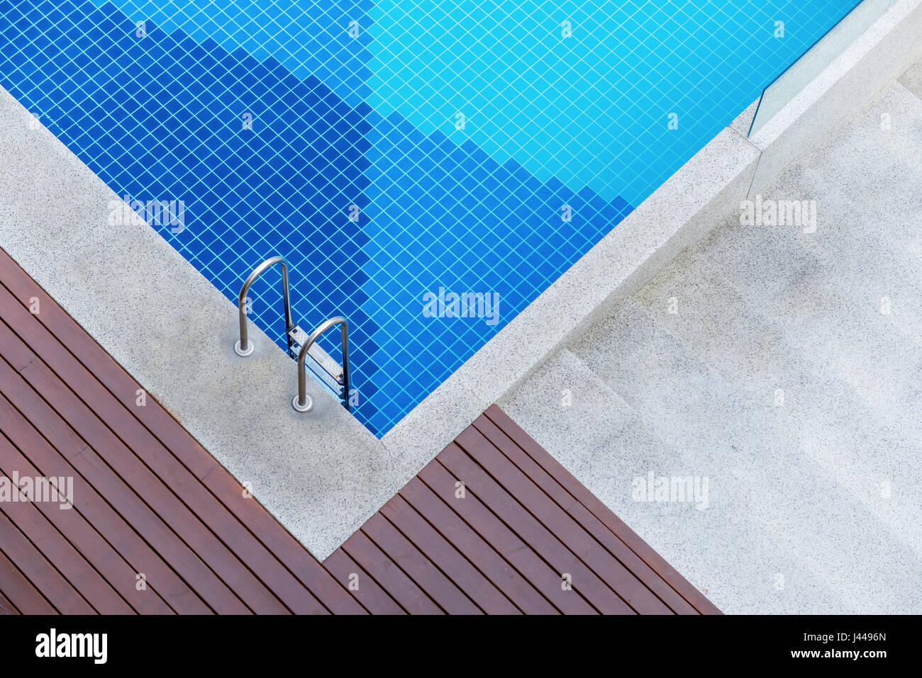 Swimming pool with stairs Stock Photo - Alamy