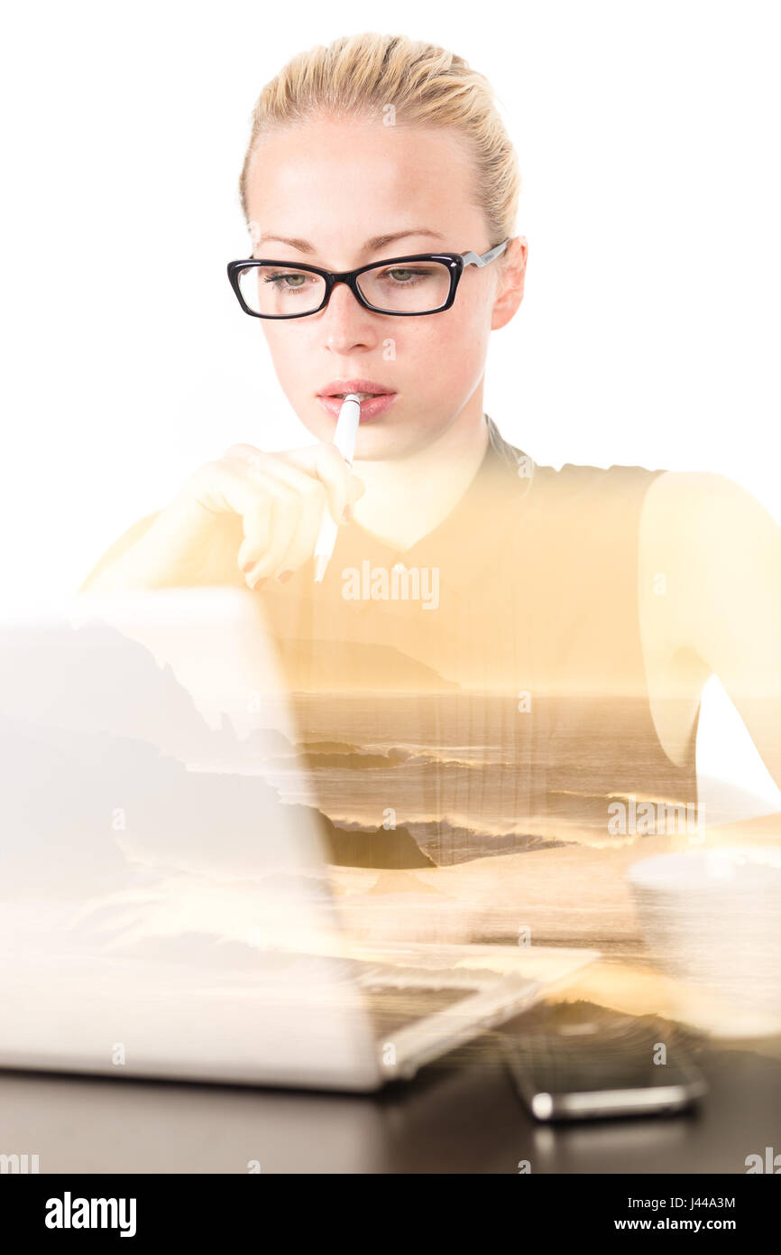 Day dreaming pen hi-res stock photography and images - Alamy