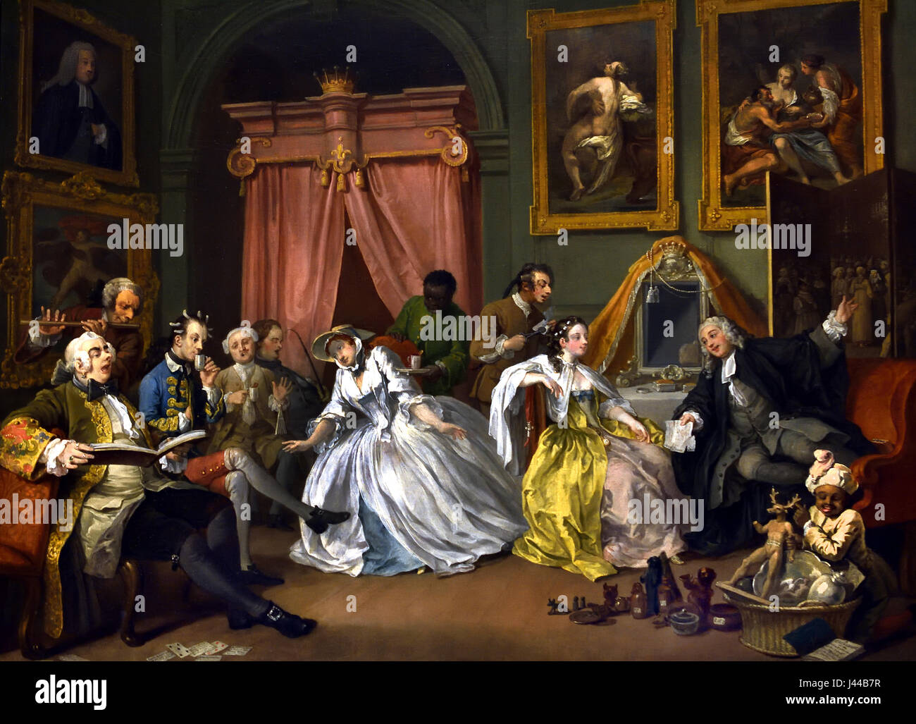 Painting by hogarth High Resolution Stock Photography and Images - Alamy