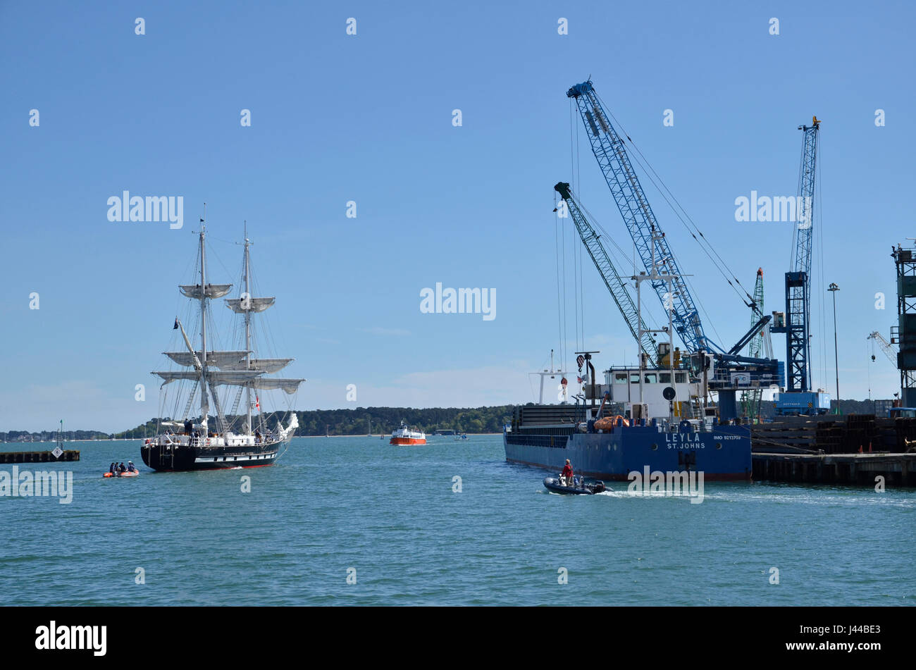 Brigantine ship hi-res stock photography and images - Alamy