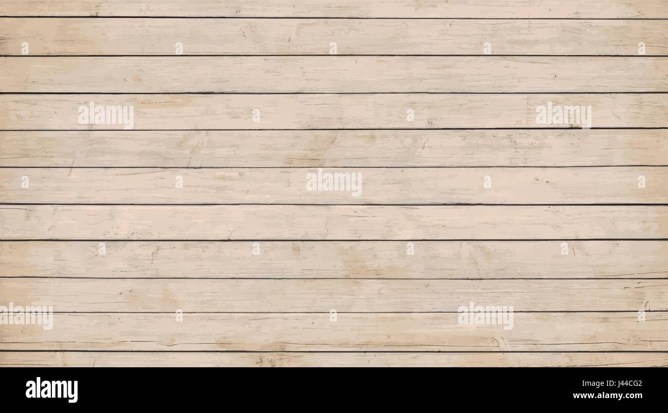 Brown wooden wall, table, floor surface. Light vector wood texture ...