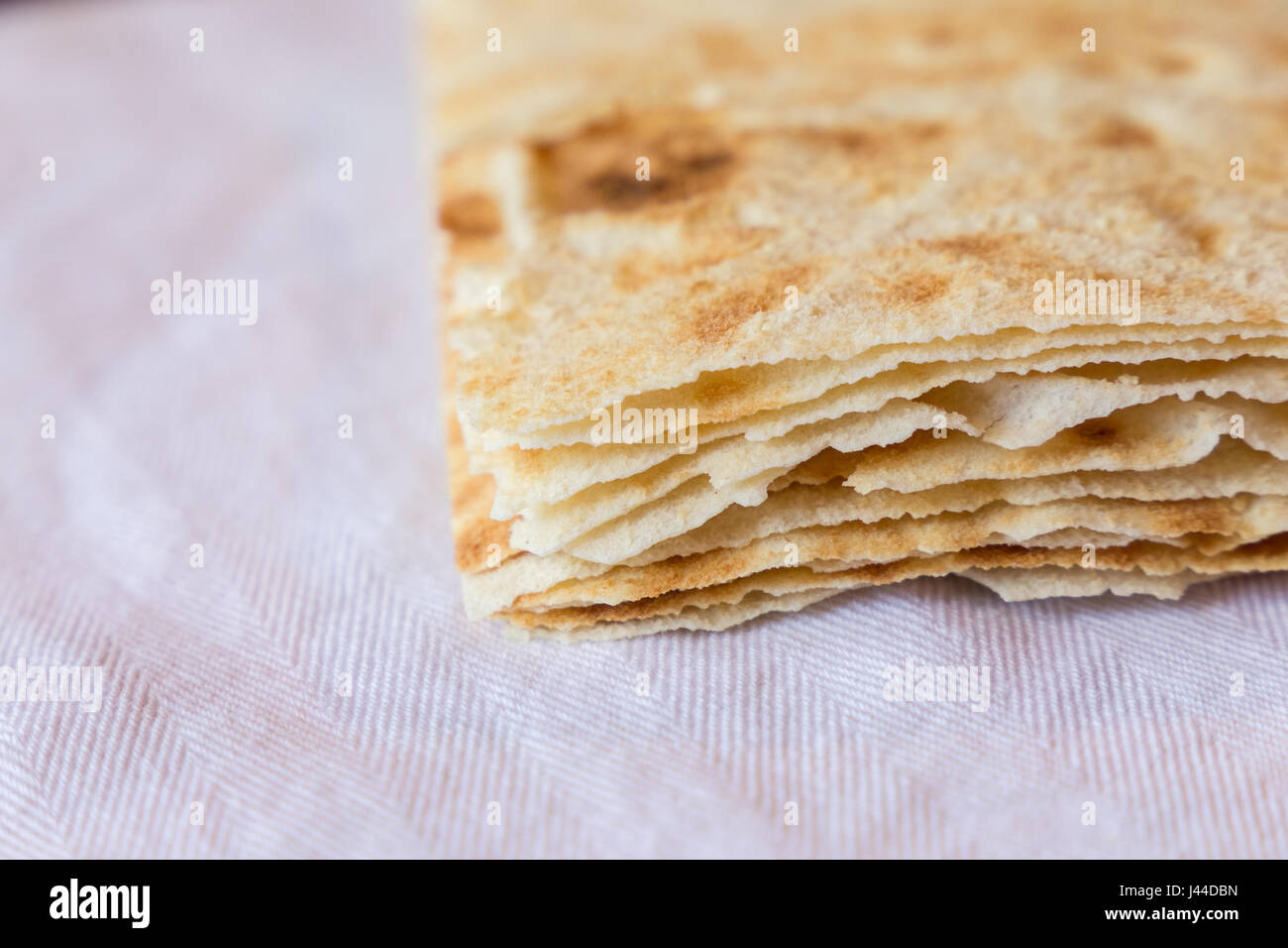 Carasau bread, traditional crispy bread of Sardinia Stock Photo - Alamy