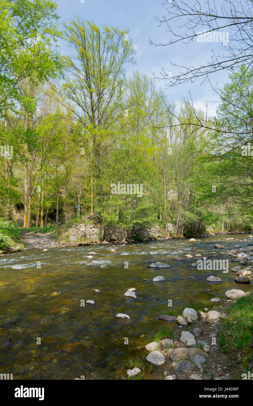 Hiking around Potes on the peaks of europe Stock Photo - Alamy
