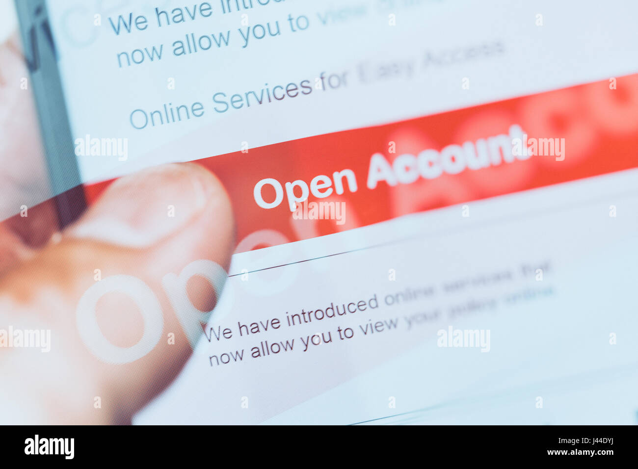 Online account hi-res stock photography and images - Alamy