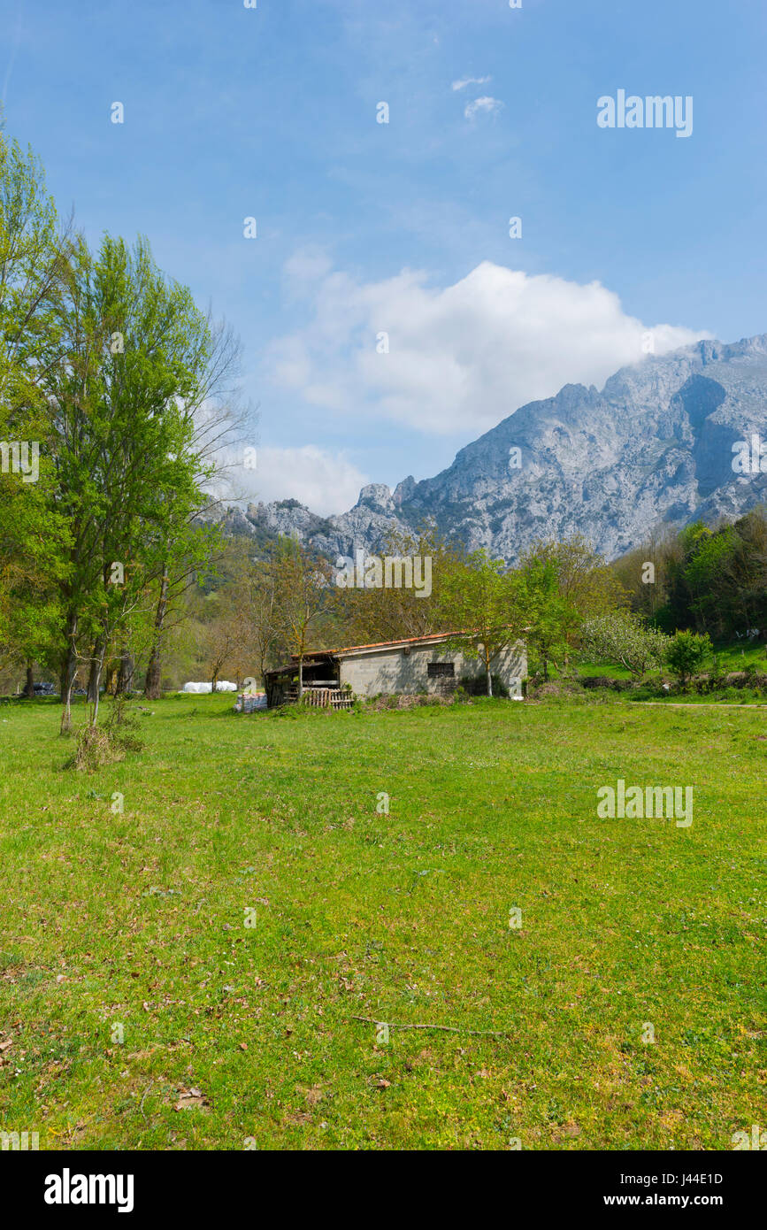 Hiking around Potes on the peaks of europe Stock Photo - Alamy
