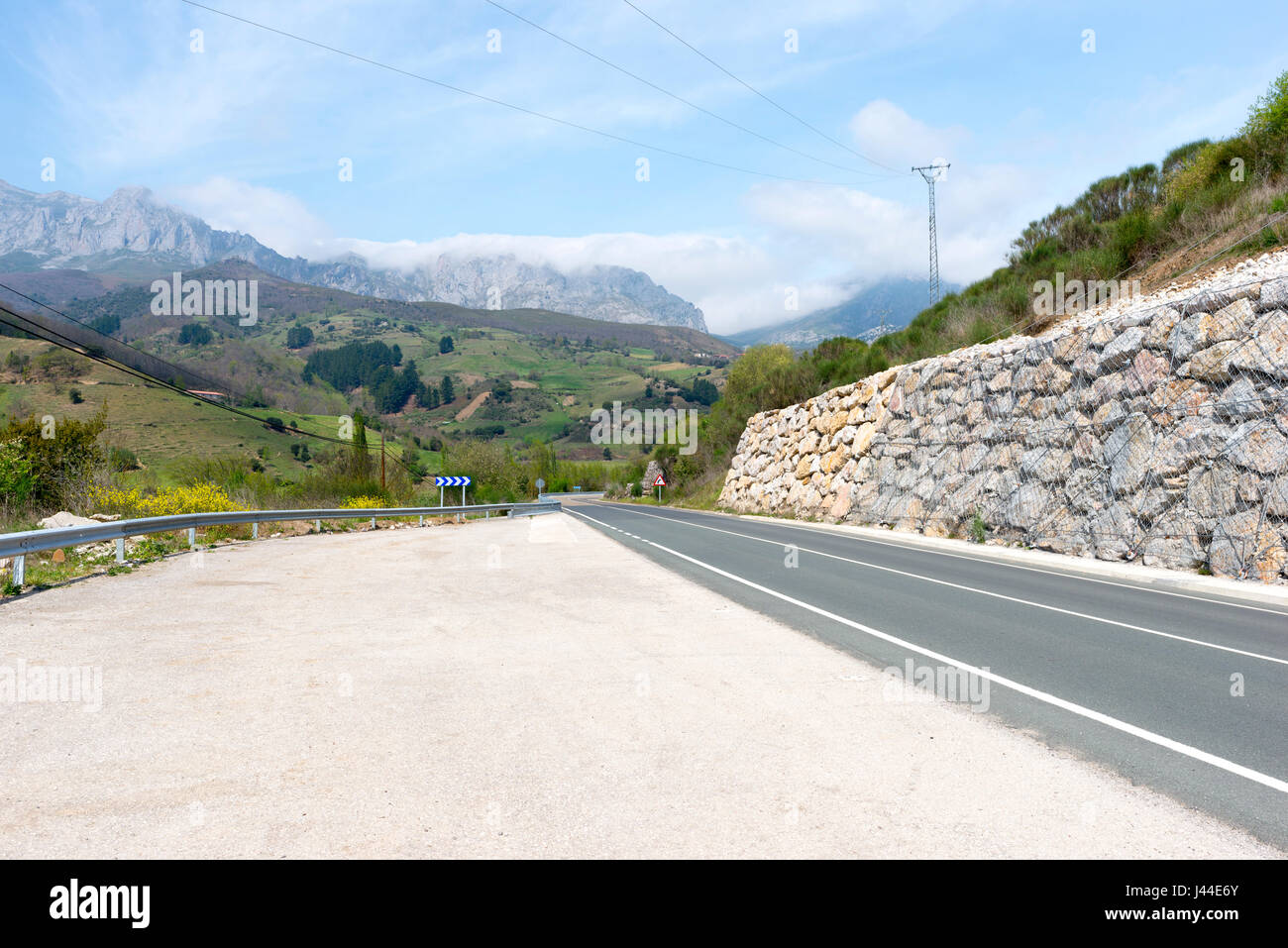 Hiking around Potes on the peaks of europe Stock Photo - Alamy