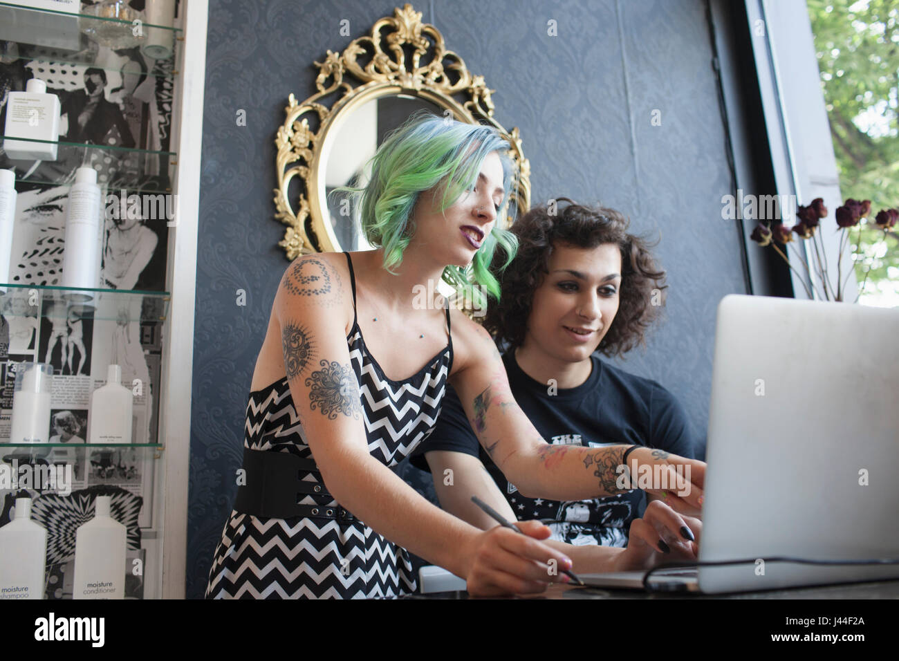 Hair Salon Reception Desk High Resolution Stock Photography and Images ...