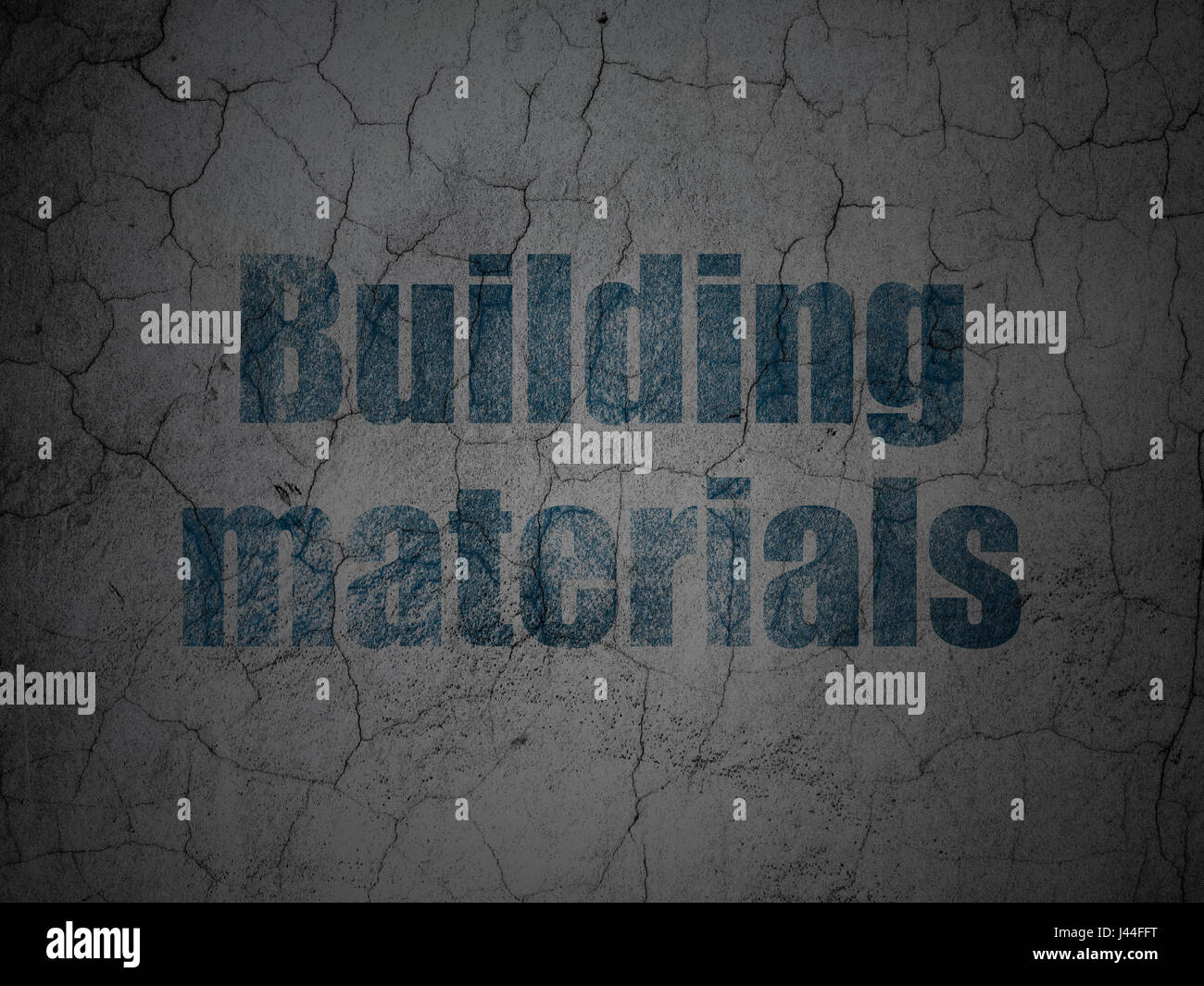 Constructing concept: Building Materials on grunge wall background ...
