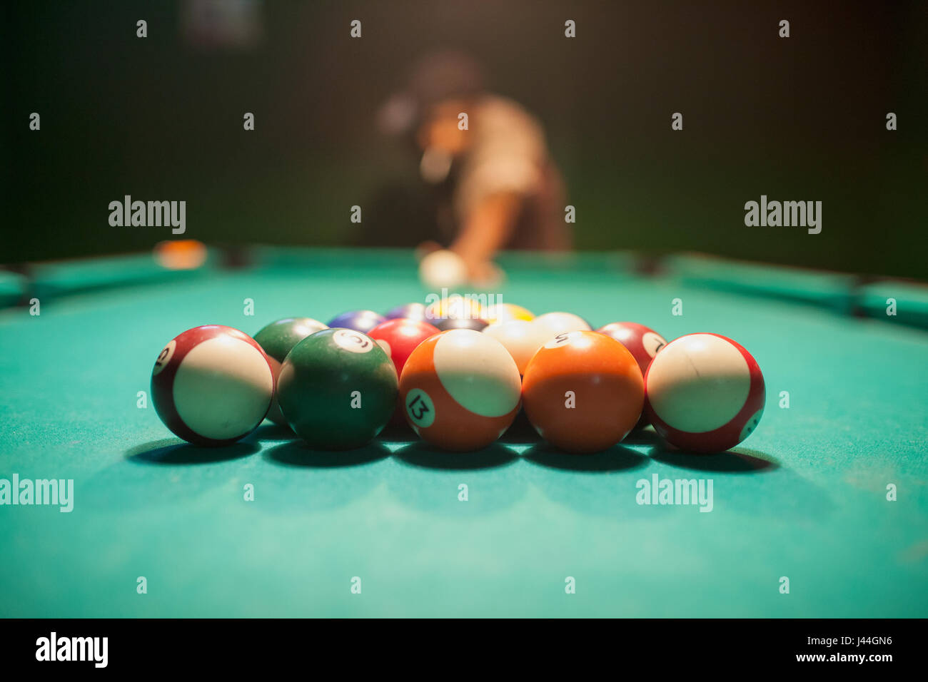 Bar billiards table hi-res stock photography and images - Alamy
