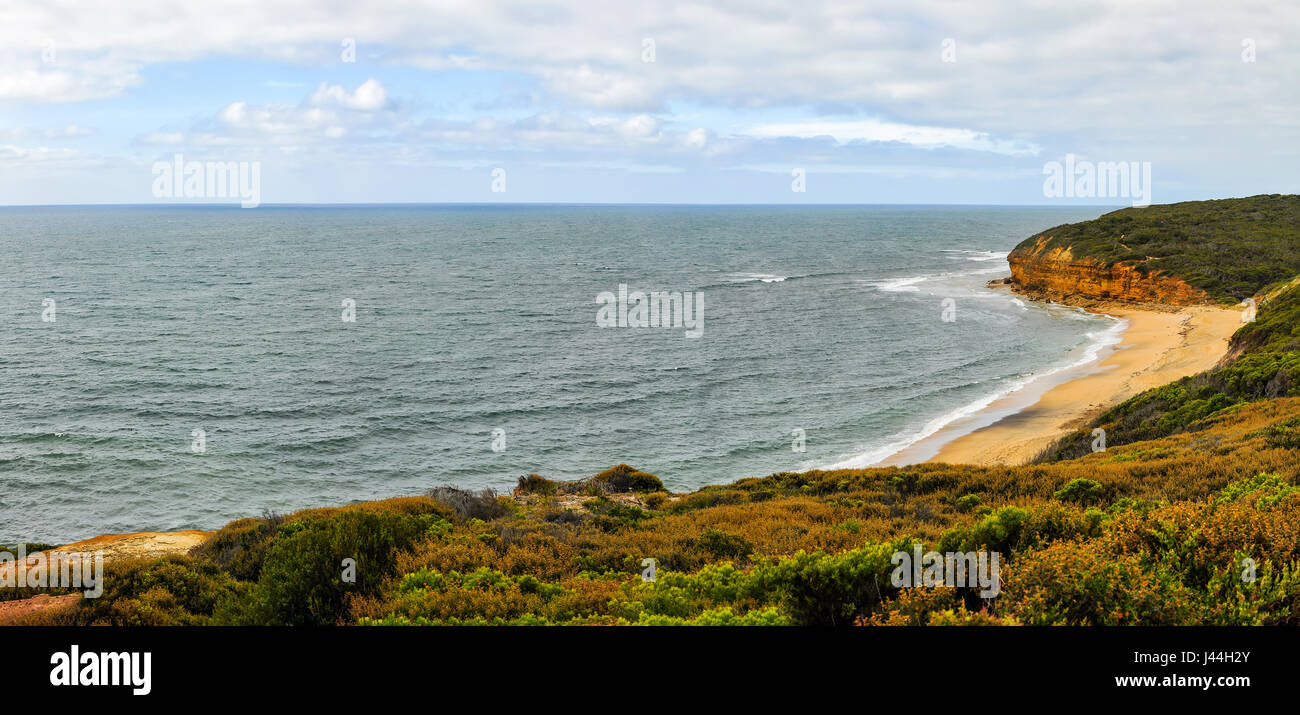 The Sunny coast of the Pacific ocean Stock Photo - Alamy