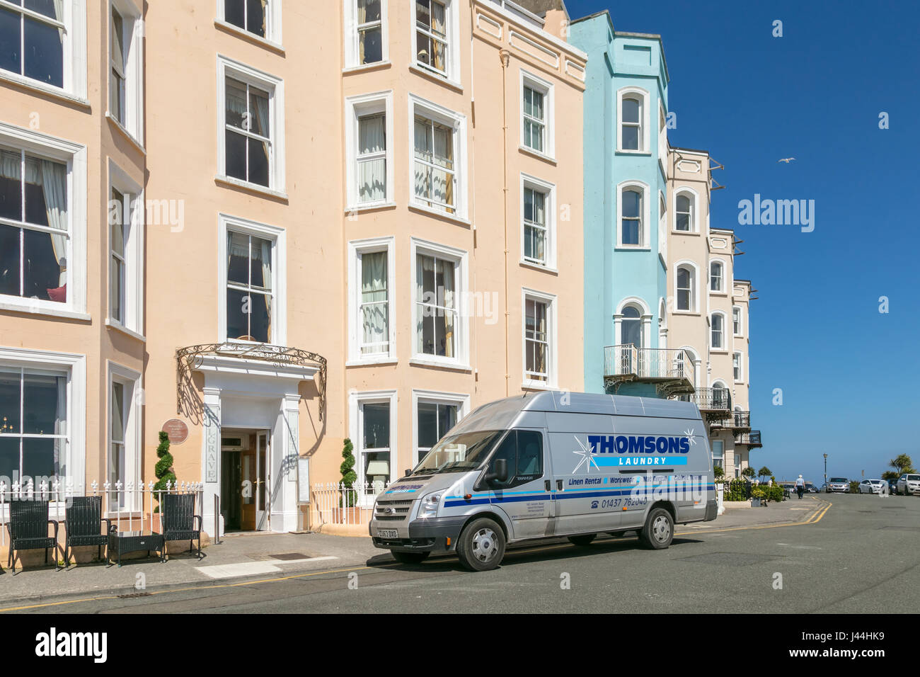Tenby, Pembrokeshire, Wales May 2017 UK Holiday destination on the west ...
