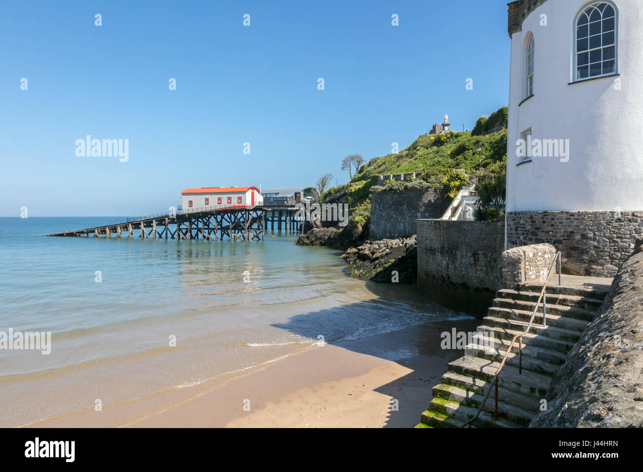 Tenby, Pembrokeshire, Wales May 2017 UK Holiday destination on the west ...