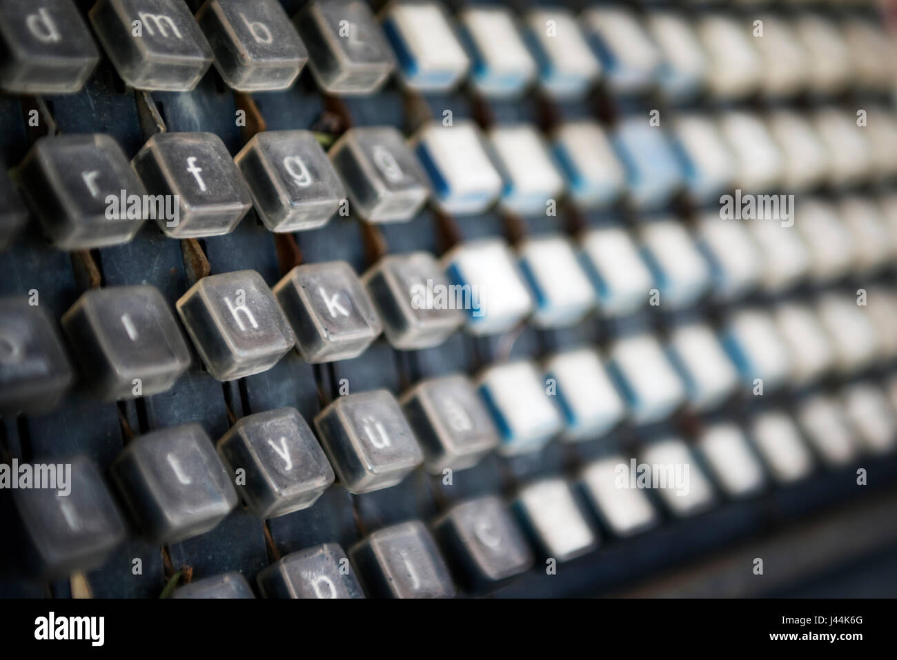 Obsolete Keyboard buttons close up shot Stock Photo - Alamy