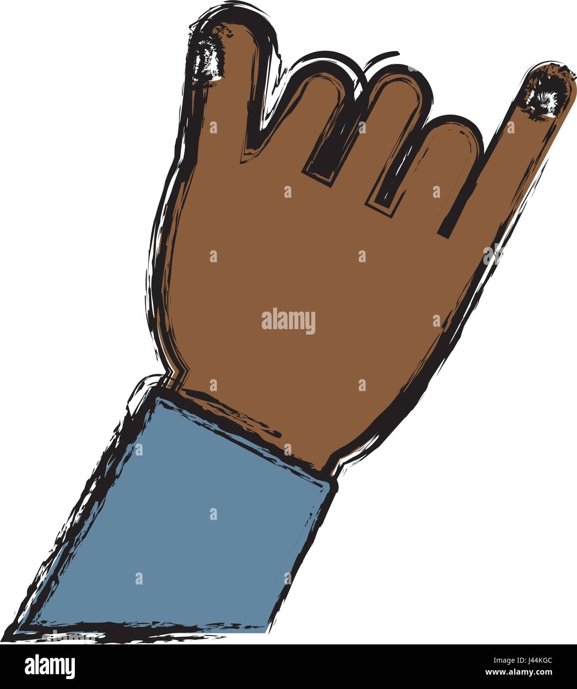 human hand icon Stock Vector Image & Art - Alamy