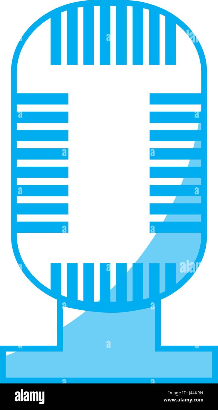 retro microphone icon Stock Vector Image & Art - Alamy