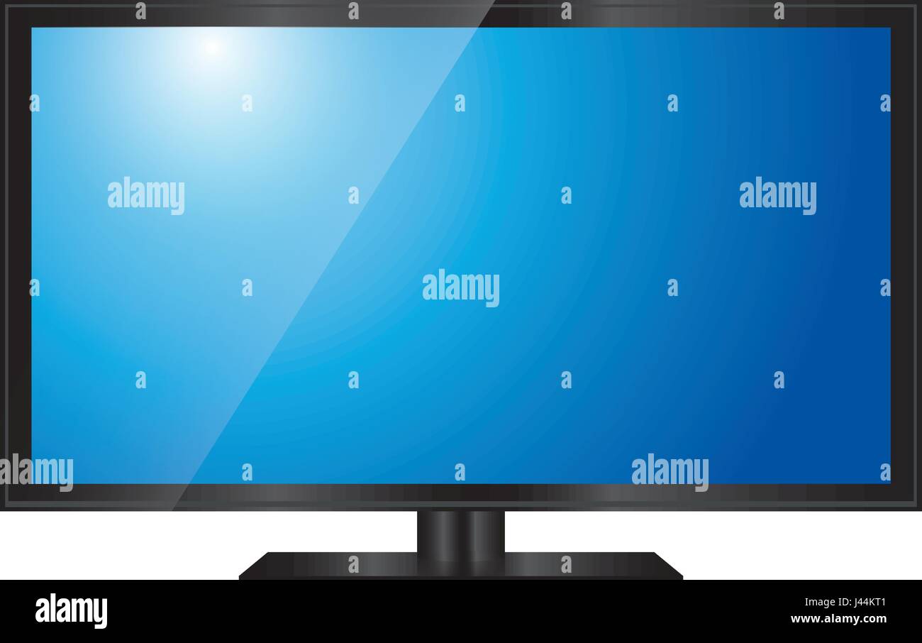 modern television icon Stock Vector Image & Art - Alamy
