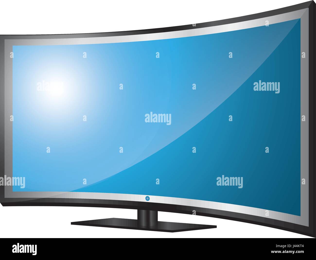 modern television icon Stock Vector Image & Art - Alamy