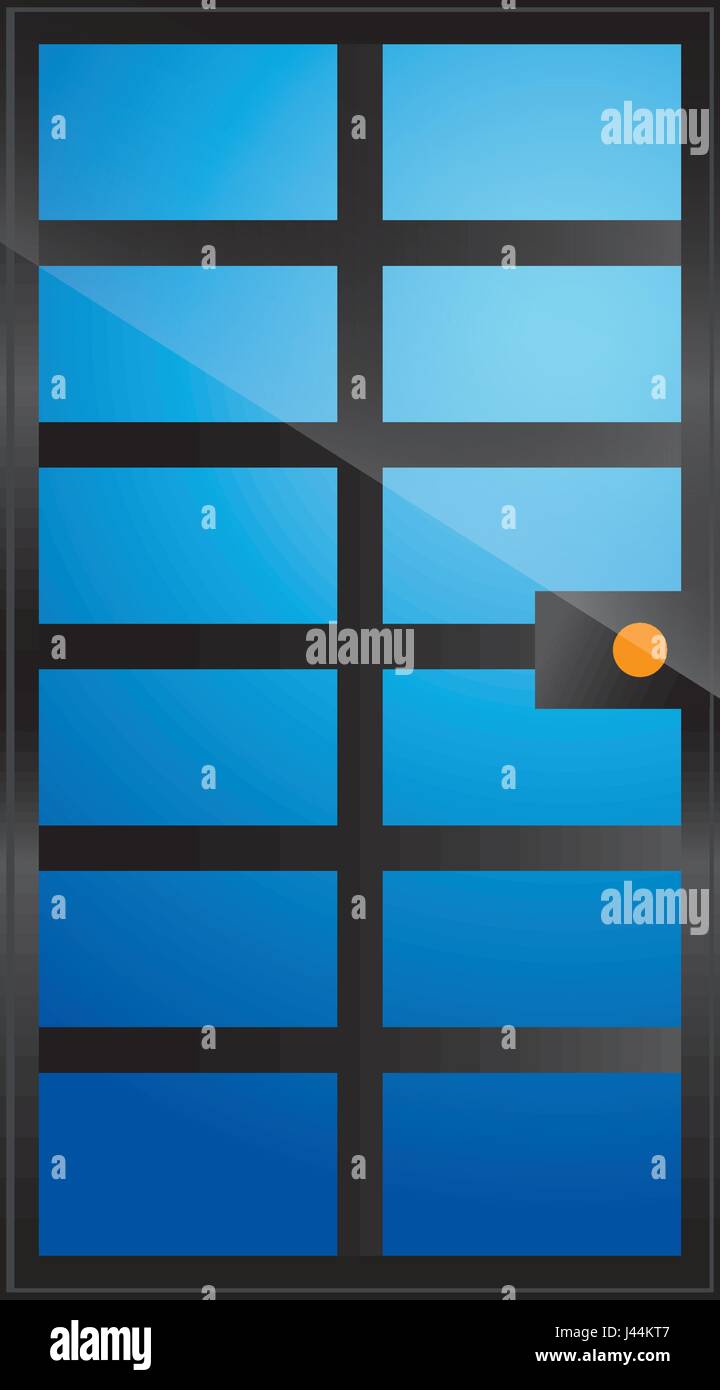 door icon image Stock Vector Image & Art - Alamy