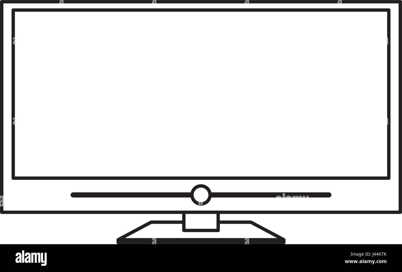 modern television icon Stock Vector Image & Art - Alamy