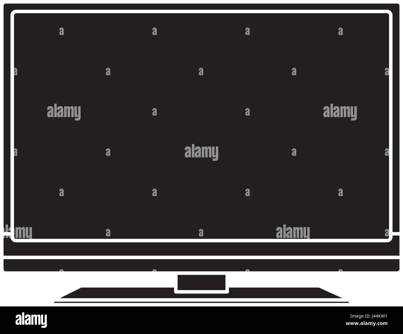 modern television icon Stock Vector Image & Art - Alamy