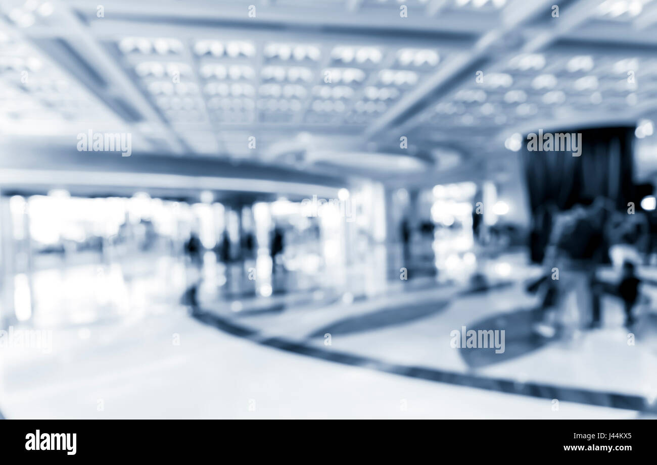 tract background of shopping mall on Hong Kong with B&W color Stock ...