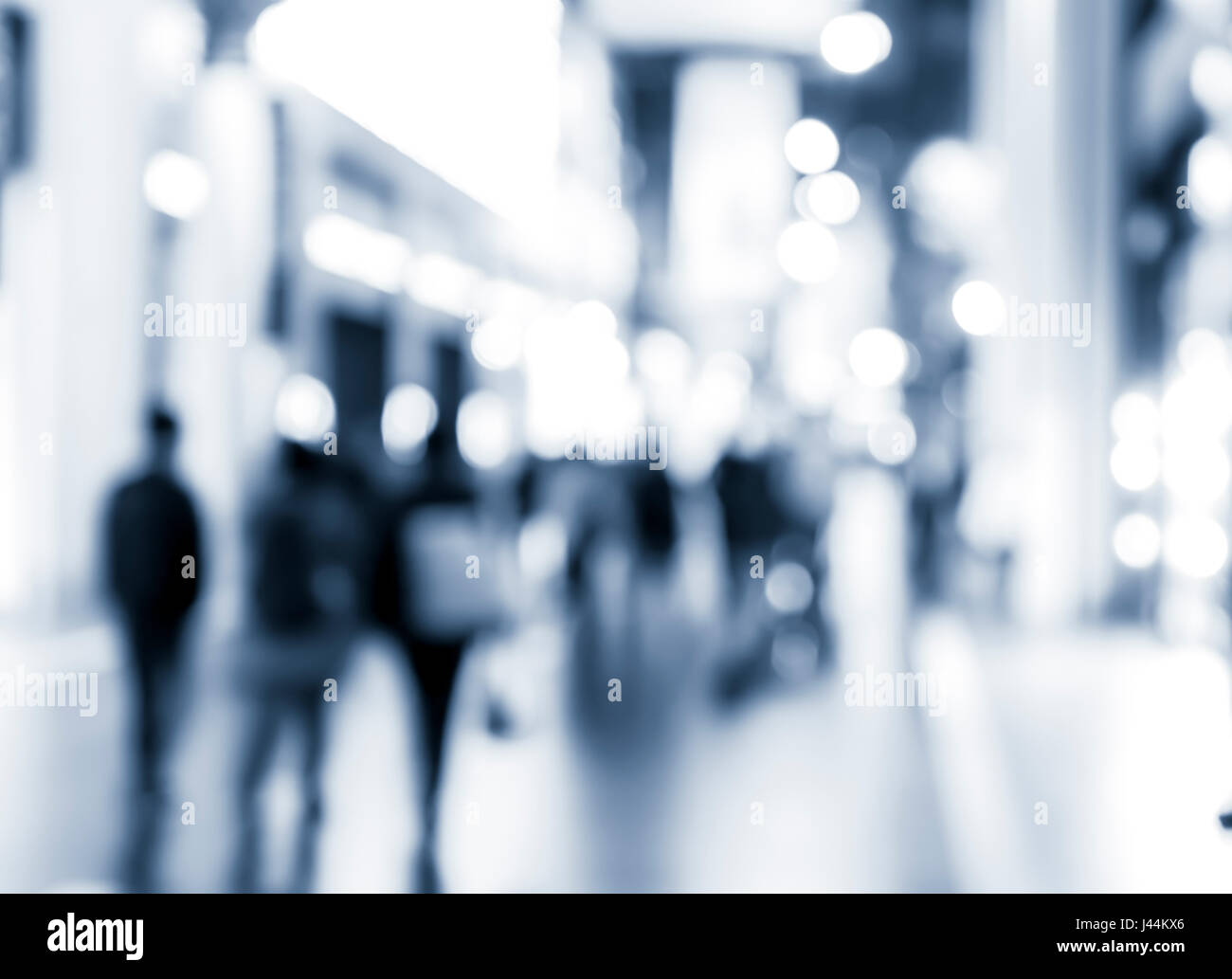 tract background of shopping mall on Hong Kong with B&W color Stock ...