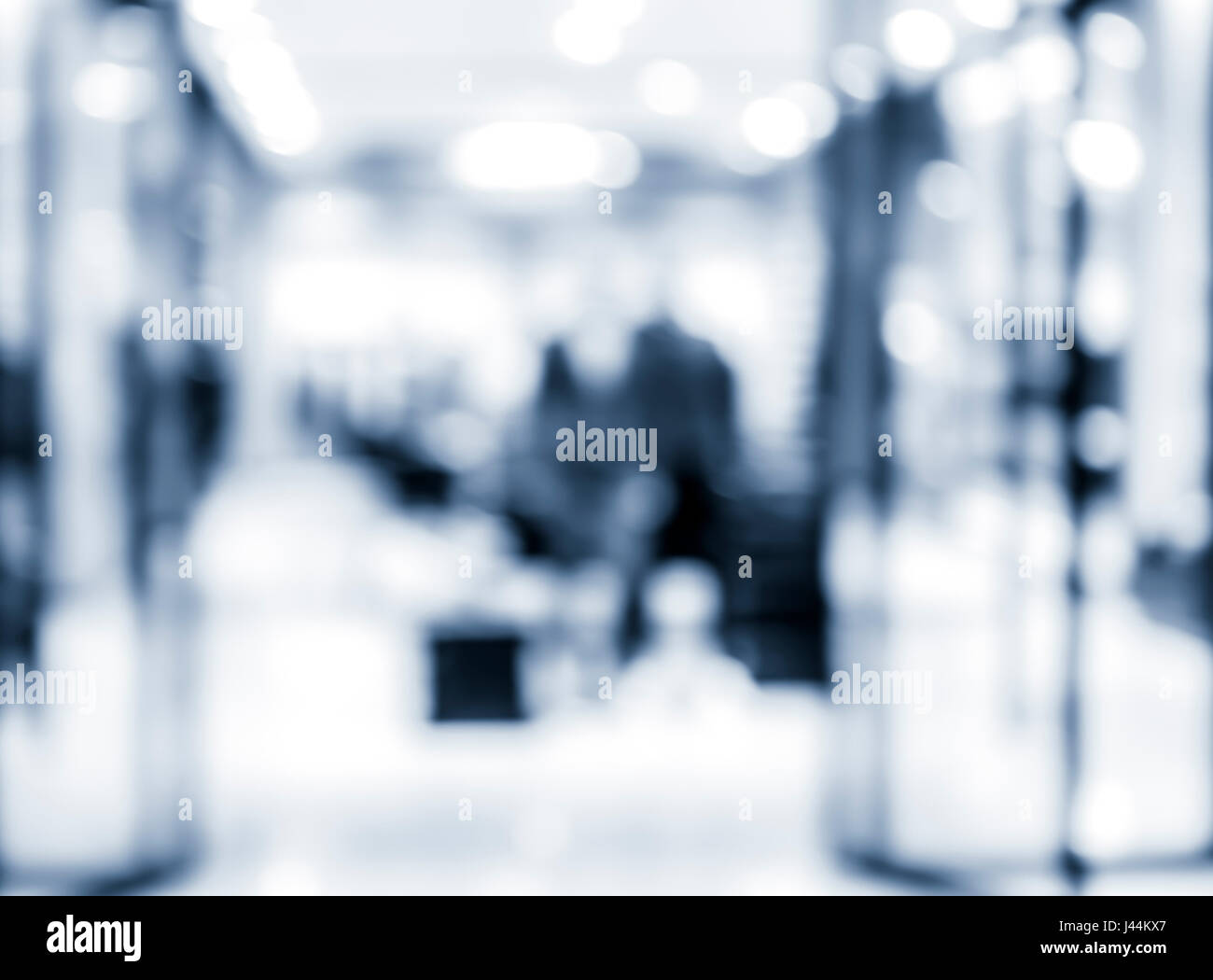 tract background of shopping mall on Hong Kong with B&W color Stock ...