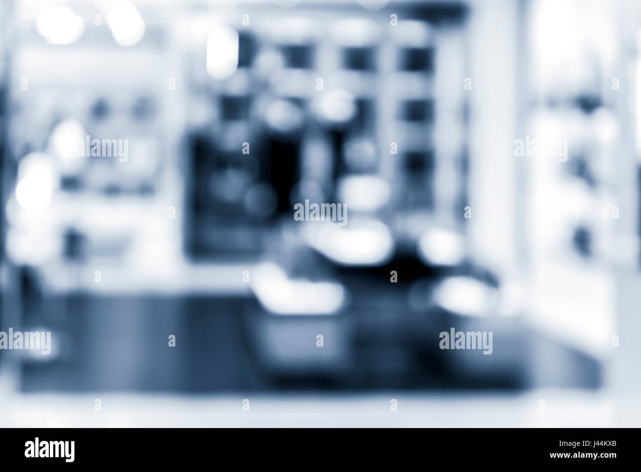 tract background of shopping mall on Hong Kong with B&W color Stock ...