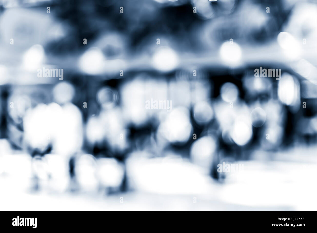 tract background of shopping mall on Hong Kong with B&W color Stock ...