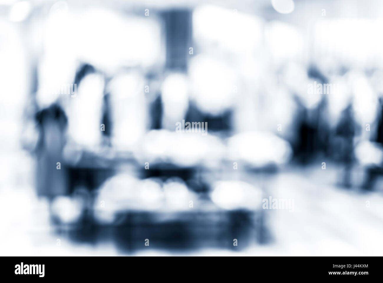 tract background of shopping mall on Hong Kong with B&W color Stock ...