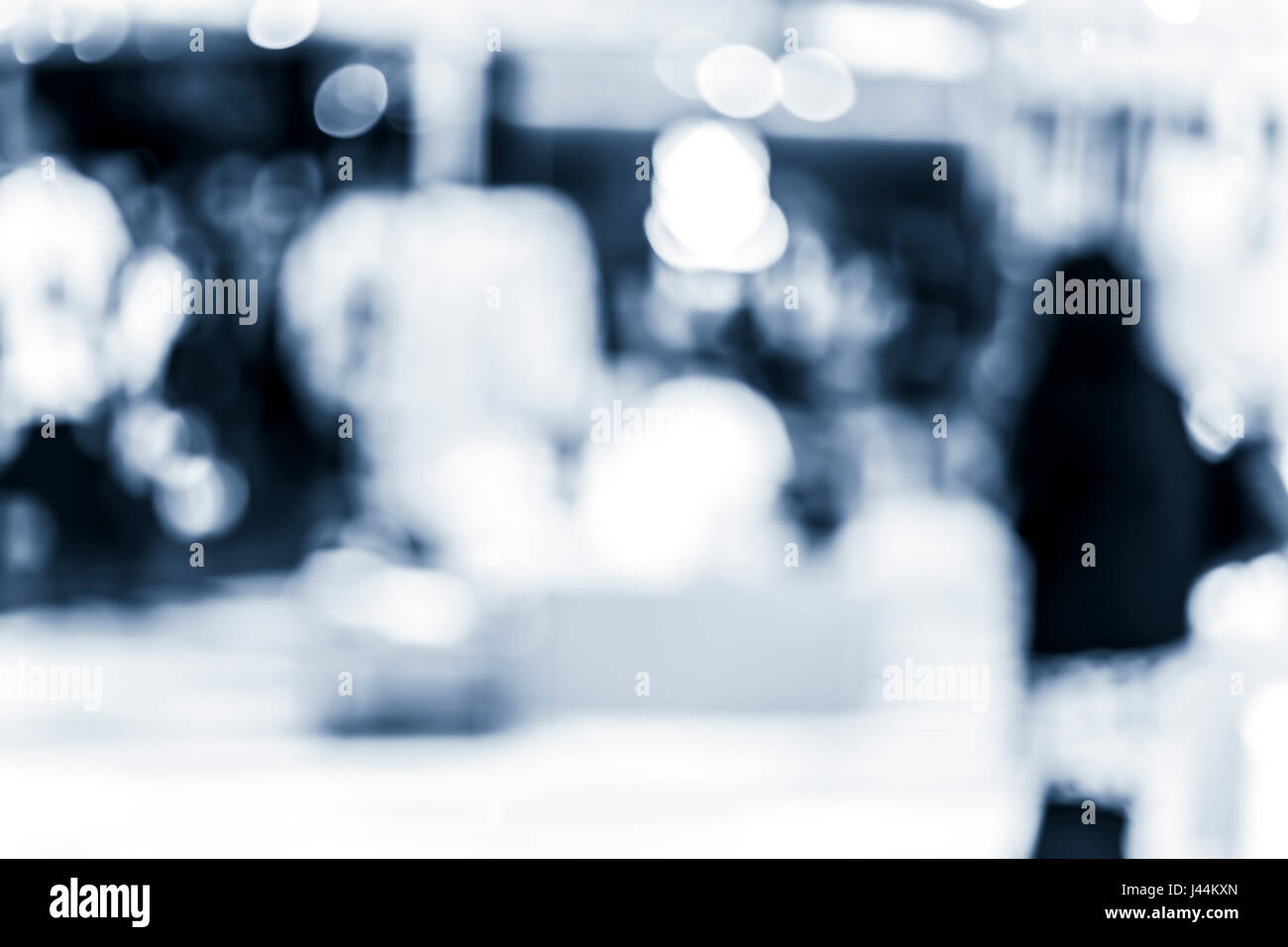 tract background of shopping mall on Hong Kong with B&W color Stock ...