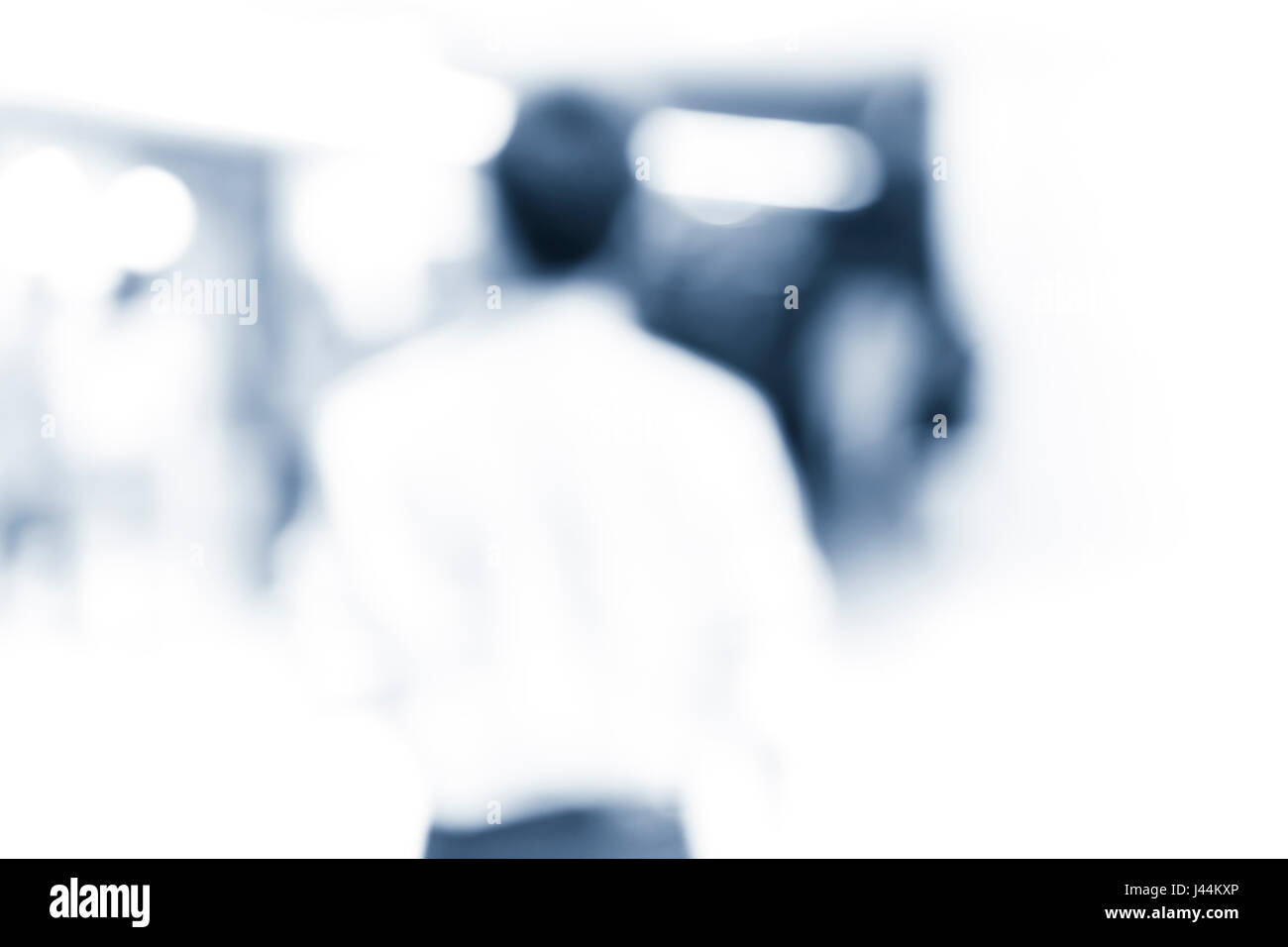 tract background of shopping mall on Hong Kong with B&W color Stock ...