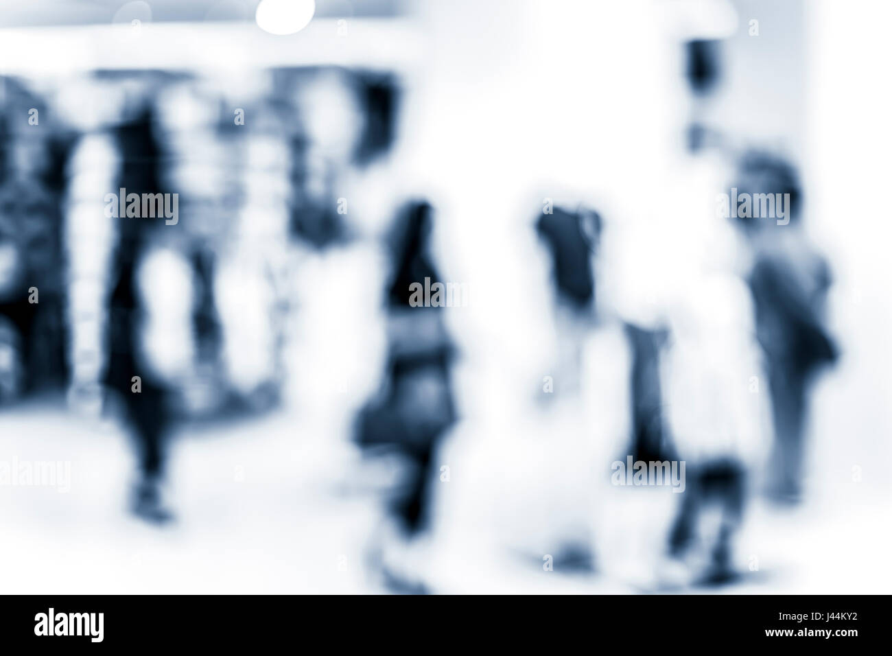 tract background of shopping mall on Hong Kong with B&W color Stock ...