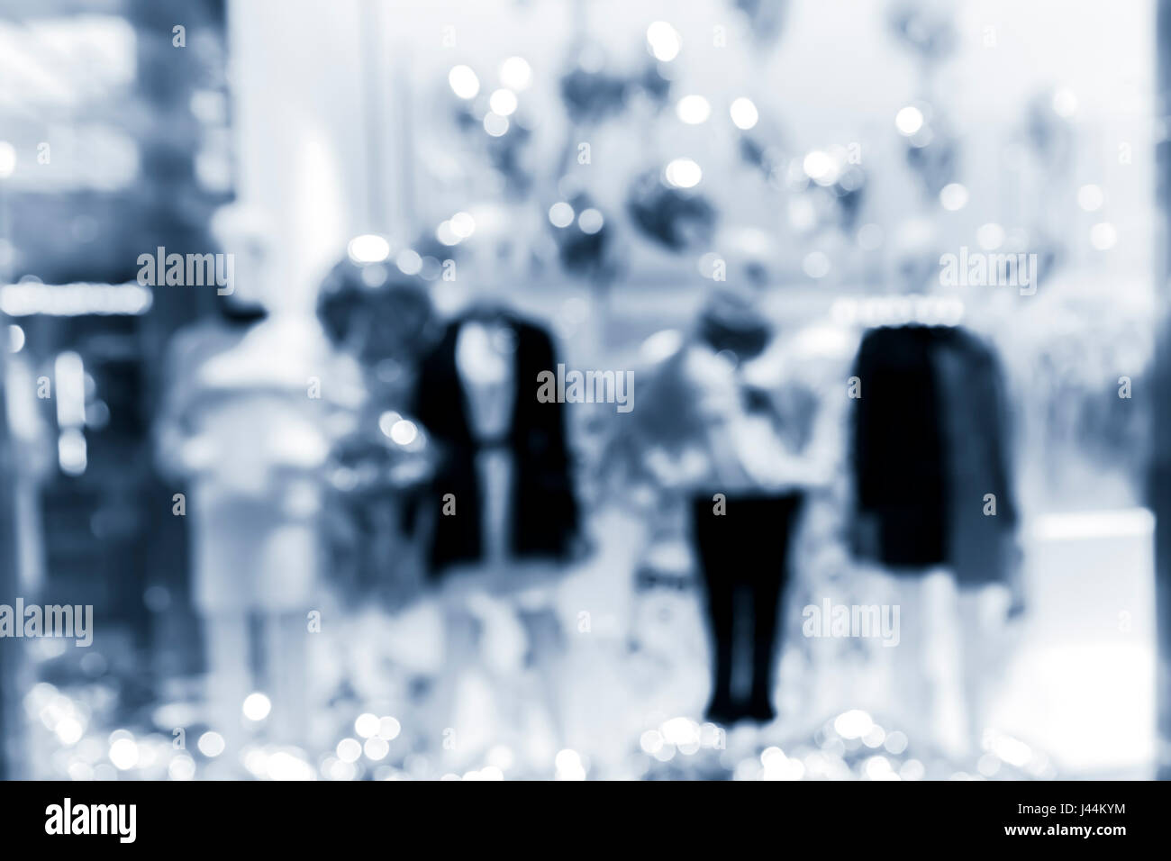 tract background of shopping mall on Hong Kong with B&W color Stock ...