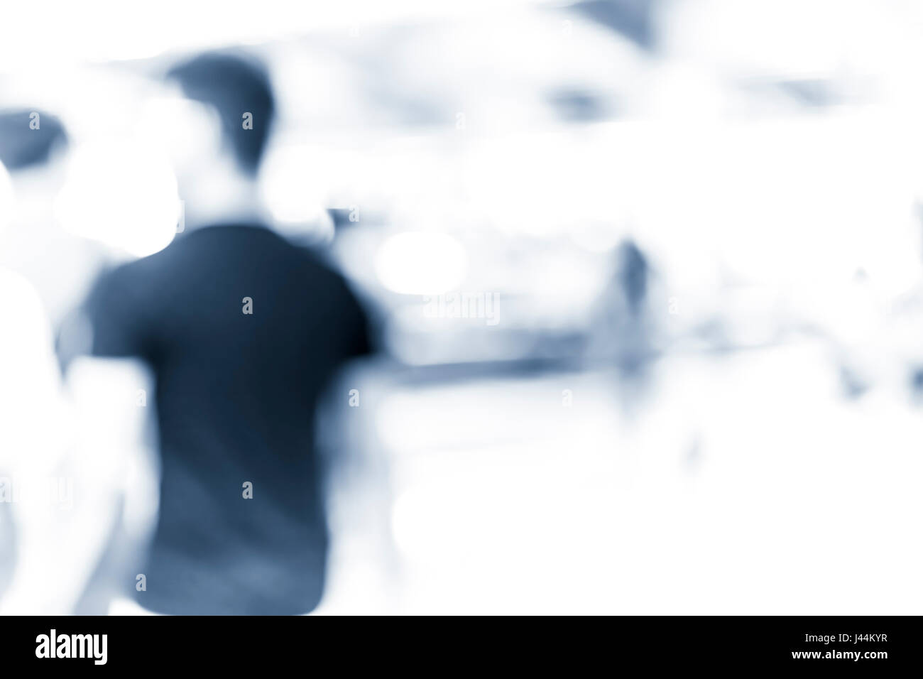 tract background of shopping mall on Hong Kong with B&W color Stock ...