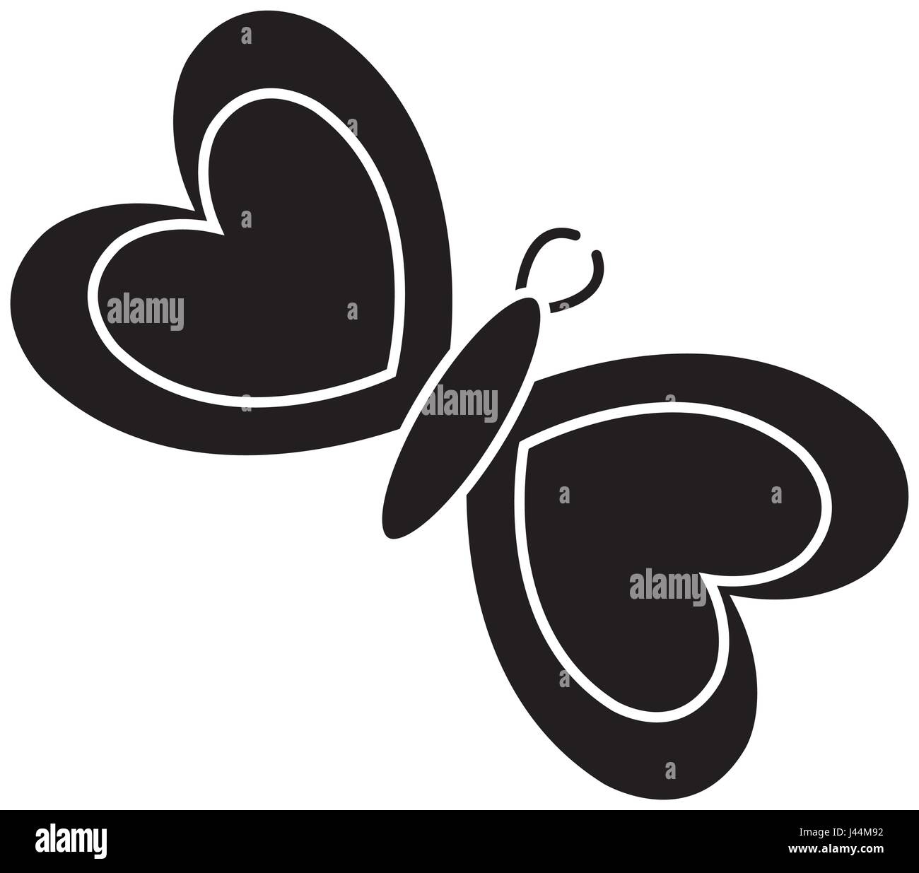 beautiful butterfly icon Stock Vector Image & Art - Alamy