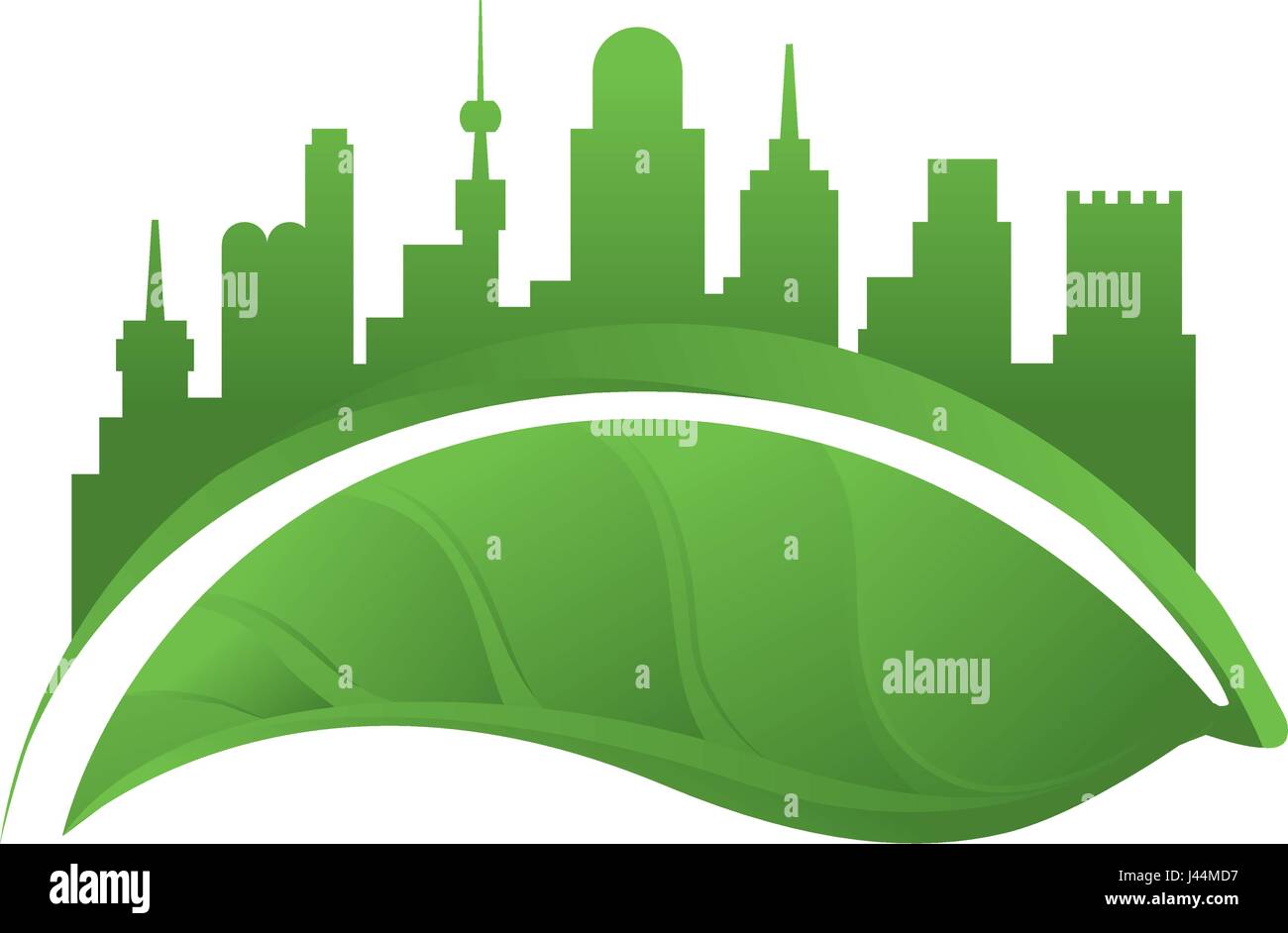 Green city environment Stock Vector Image & Art - Alamy